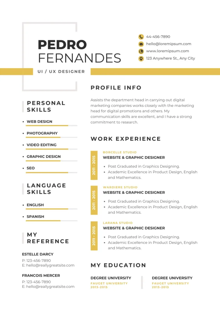 Powerful CV Templates | Make Your Curriculum Vitae for 2024