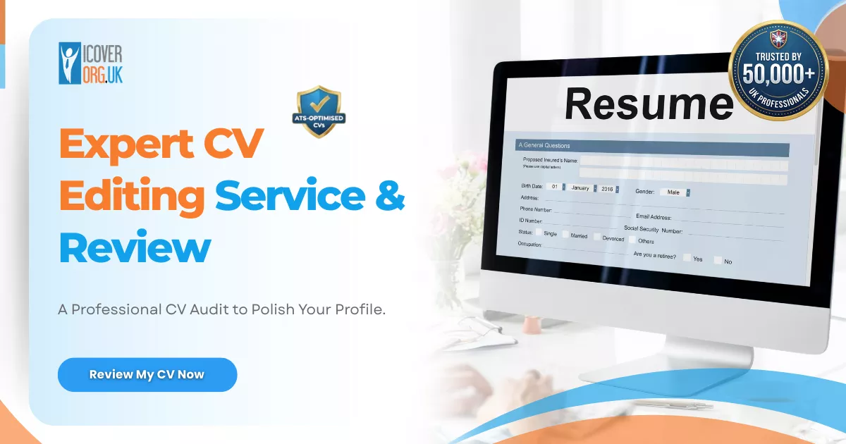 Professional CV Editing Service | iCover